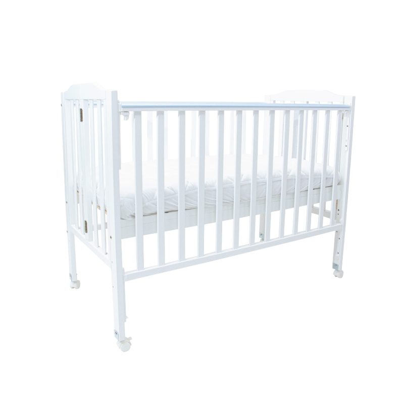 Babylove Foldable Cot Solid Meranti Wood - Babylove Sdn Bhd